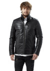 Black Inflatable Leather Coat – Orient Handcrafts