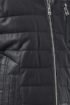 Navy Blue Taffeta Inflatable Leather Coat – Orient Handcrafts